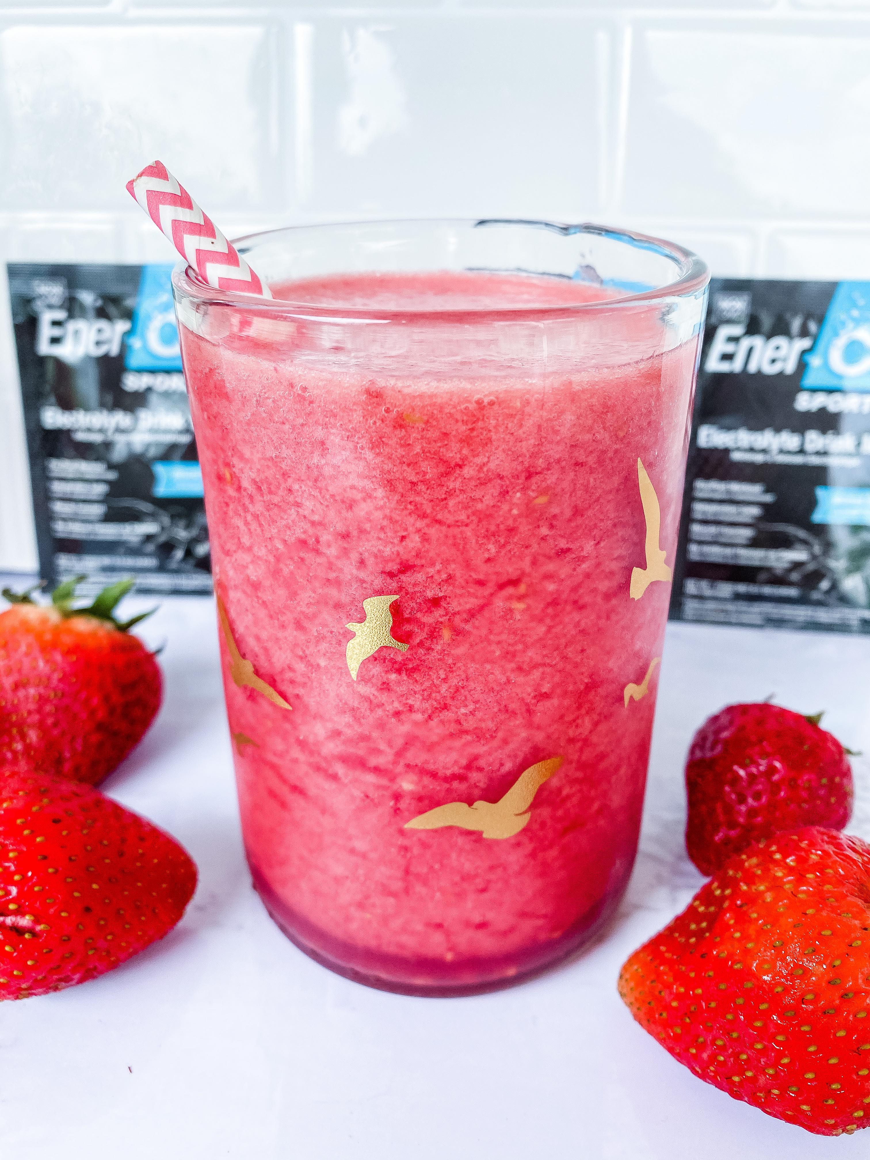 Watermelon Strawberry Electrolyte Slushie – Ener-Life - Natural Health ...
