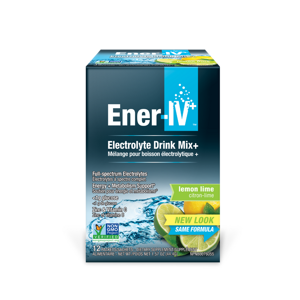 Ener-IV+ Electrolyte Drink Mix | Low Sugar – Ener-Life - Natural Health ...