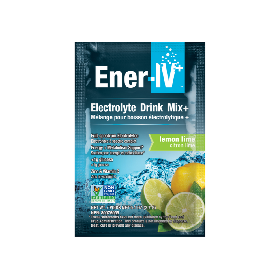 Ener-IV+ Electrolyte Drink Mix | Low Sugar – Ener-Life - Natural Health Supplements