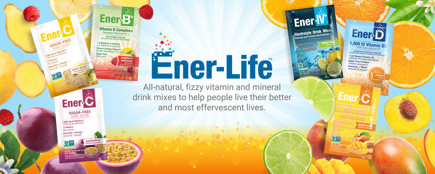 Ener-Life - All Natural Multivitamin & Electrolyte Drink Mix – Ener ...